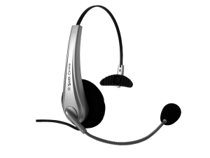 Aries Plus Monaural Noise Canceling Headset - Smith Corona Headsets